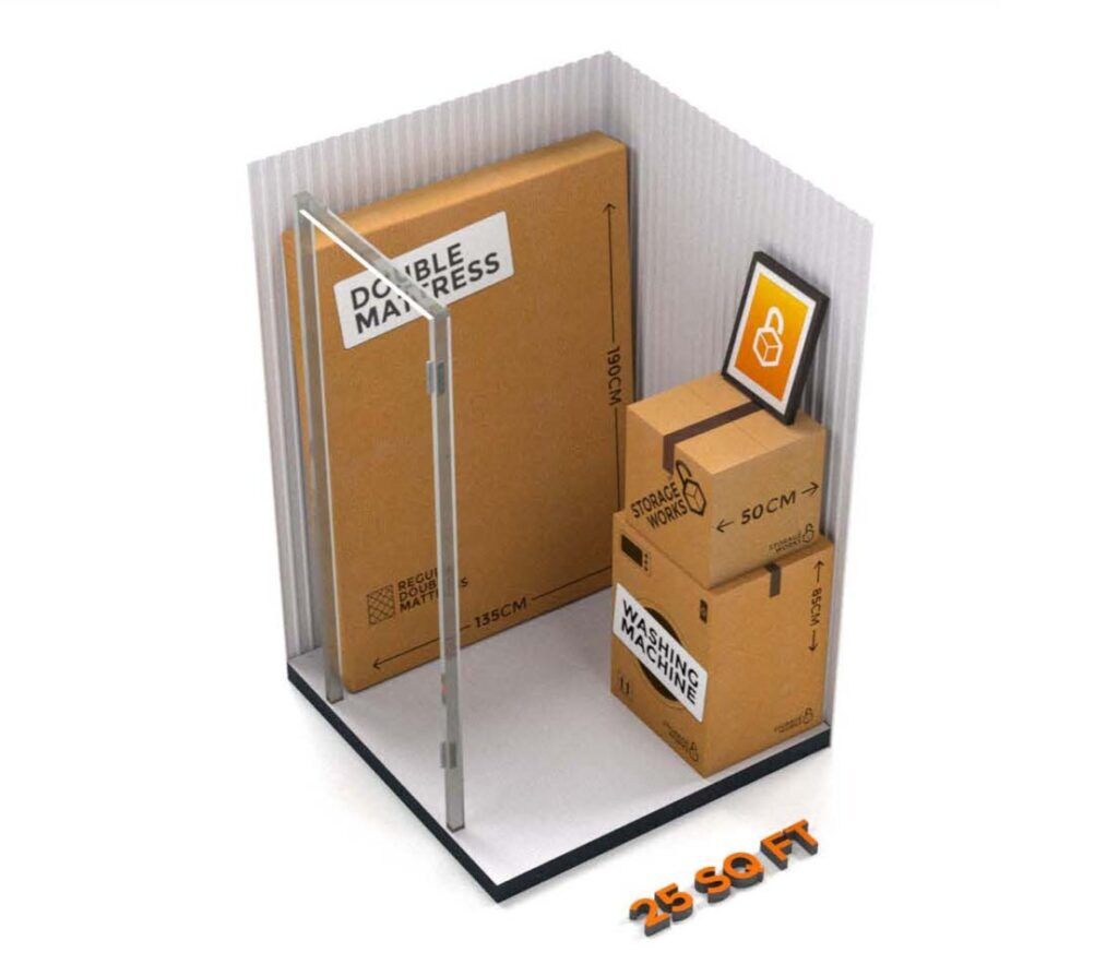 Self Storage Size Guide - The Storage Works